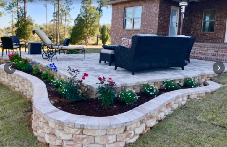 Retaining Wall Pavers - Prestige Pavers of Bay County
